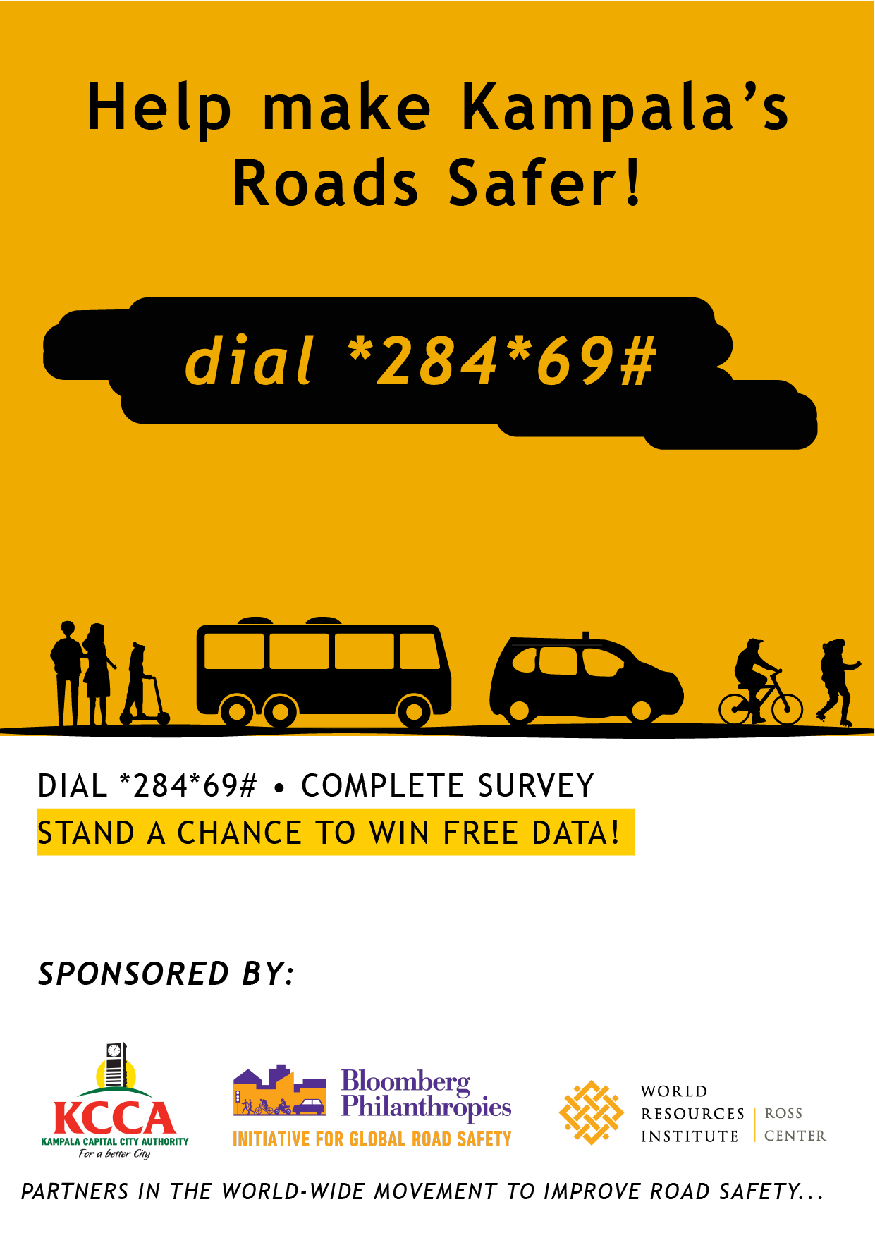 ROAD SAFETY SURVEY - KAMPALA CAPITAL CITY AUTHORITY | For a better City ROAD SAFETY SURVEY - KAMPALA CAPITAL CITY AUTHORITY | For a better City